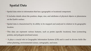 Geographical information system notes by yusuph | PPTX