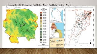 Geographical information system notes by yusuph | PPTX