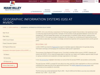 GIS at MVRPC | PPTX
