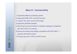 iMap 4.0 Effective Management of Spatial Information | PDF | Internet | Computing