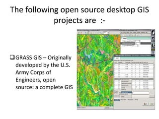 Commercially use GIS & REMOTE SENSING Software | PPTX
