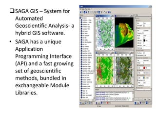 Commercially use GIS & REMOTE SENSING Software | PPTX