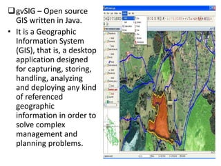 Commercially use GIS & REMOTE SENSING Software | PPTX