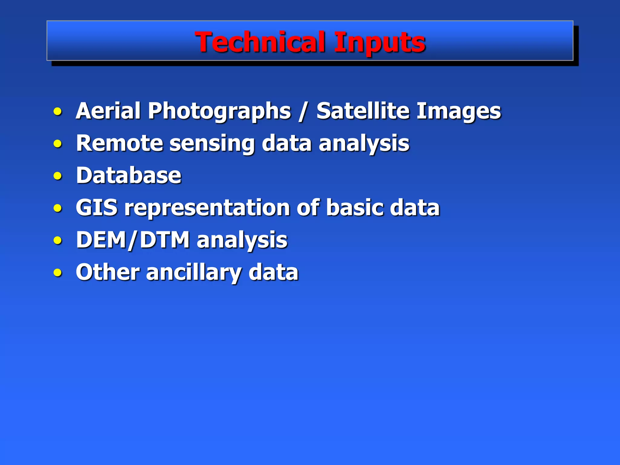 GEOGRAPHIC INFORMATION SYSTEM (GIS) & REMOTE SENSING (RS) | PPTX