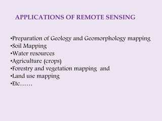 GEOGRAPHIC INFORMATION SYSTEM (GIS) & REMOTE SENSING (RS) | PPTX