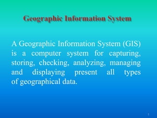 GEOGRAPHIC INFORMATION SYSTEM (GIS) & REMOTE SENSING (RS) | PPTX