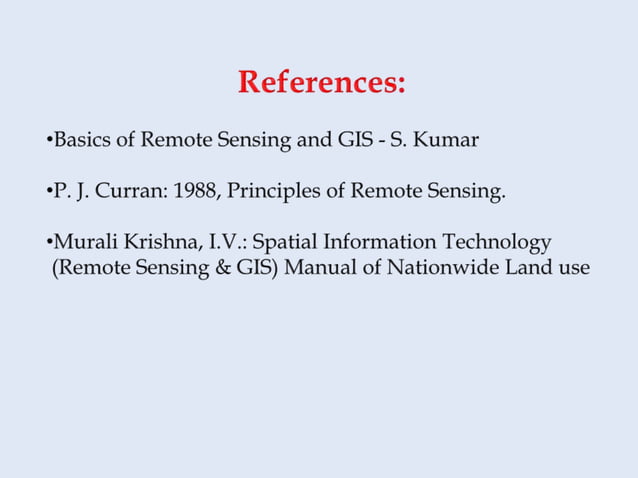 GEOGRAPHIC INFORMATION SYSTEM (GIS) & REMOTE SENSING (RS) | PPTX | Geography | Science