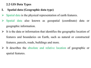 the title of this course is Entitles as GIS and Remote sensing | PPT