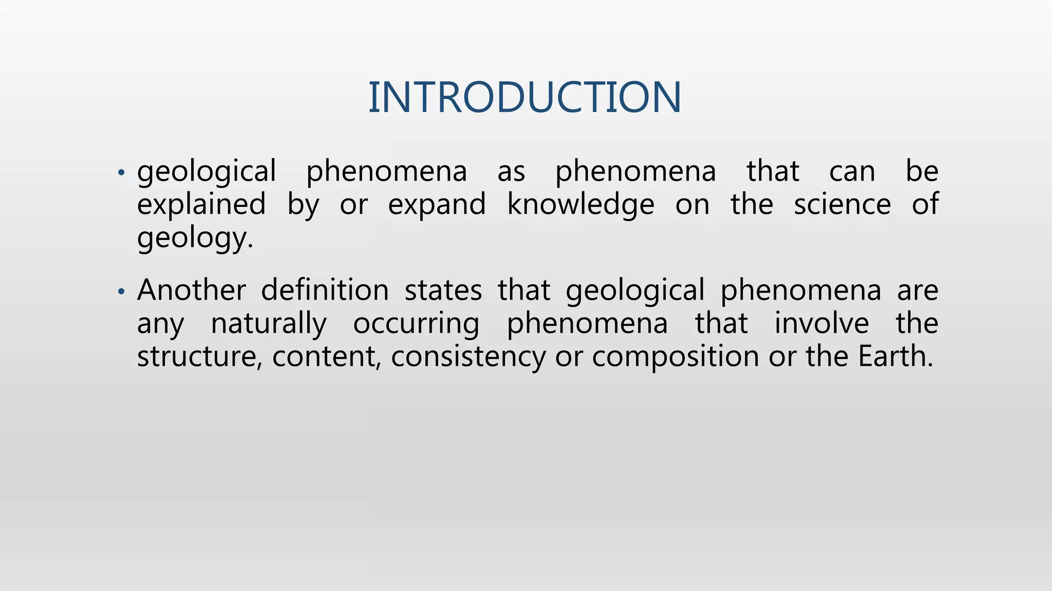 Geographic Phenomena | PPTX