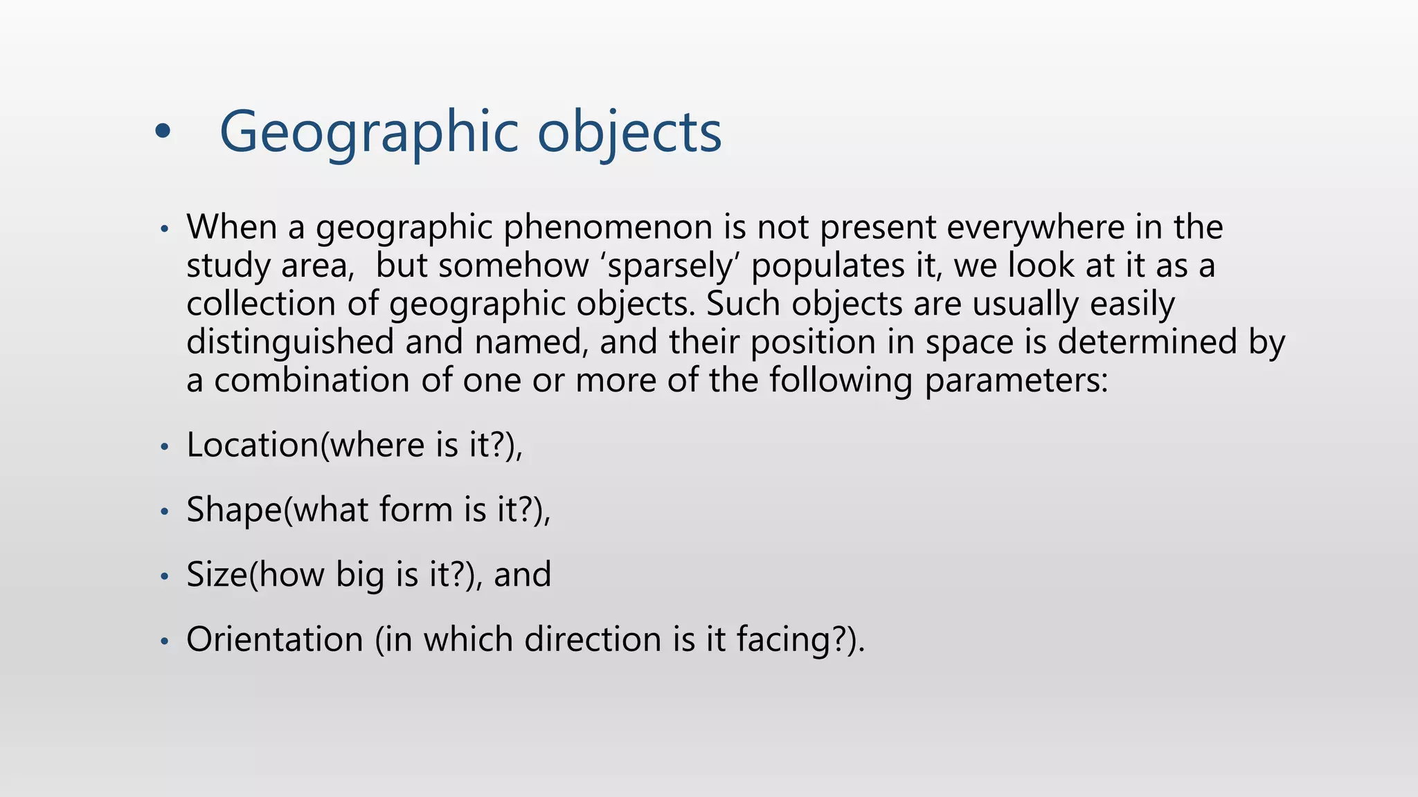 Geographic Phenomena | PPTX