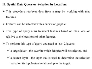GIS Ppt 5.pptx: SPACIAL DATA ANALSYSISIS | PPTX | Databases | Computer Software and Applications