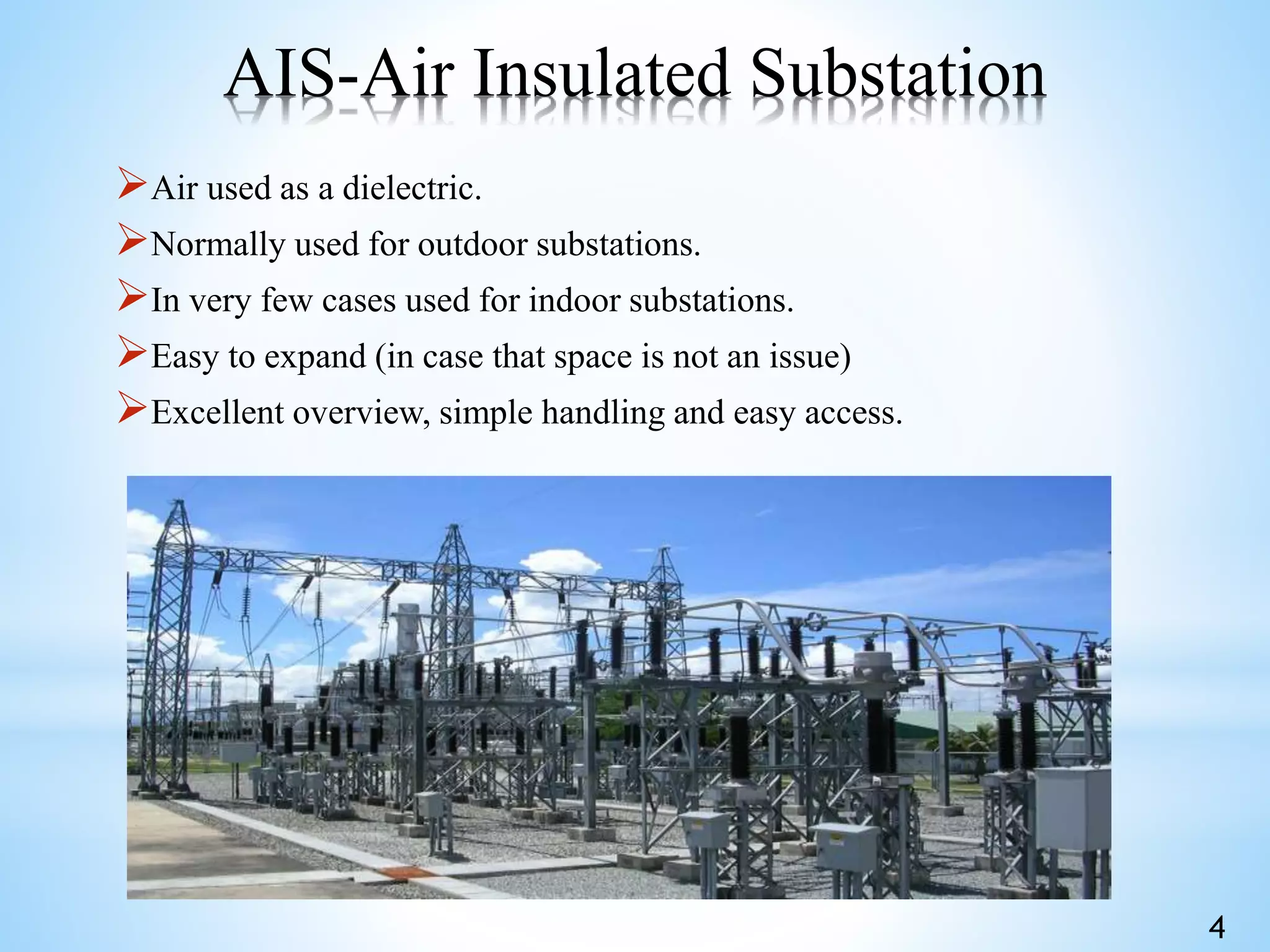 Gis ppt (gas insulated sub station) deepak kumar kannaujiya, | PPTX