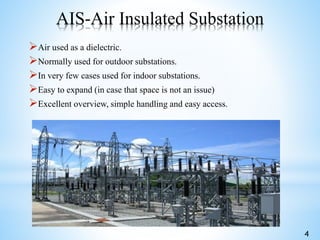 Gis ppt (gas insulated sub station) deepak kumar kannaujiya, | PPTX