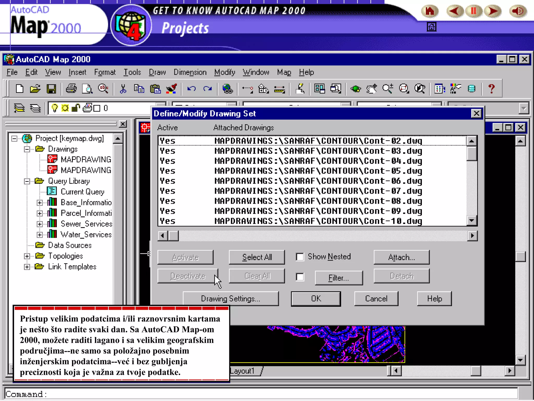 Gis prezentacija autodeska auto cad map 2000 | PPT