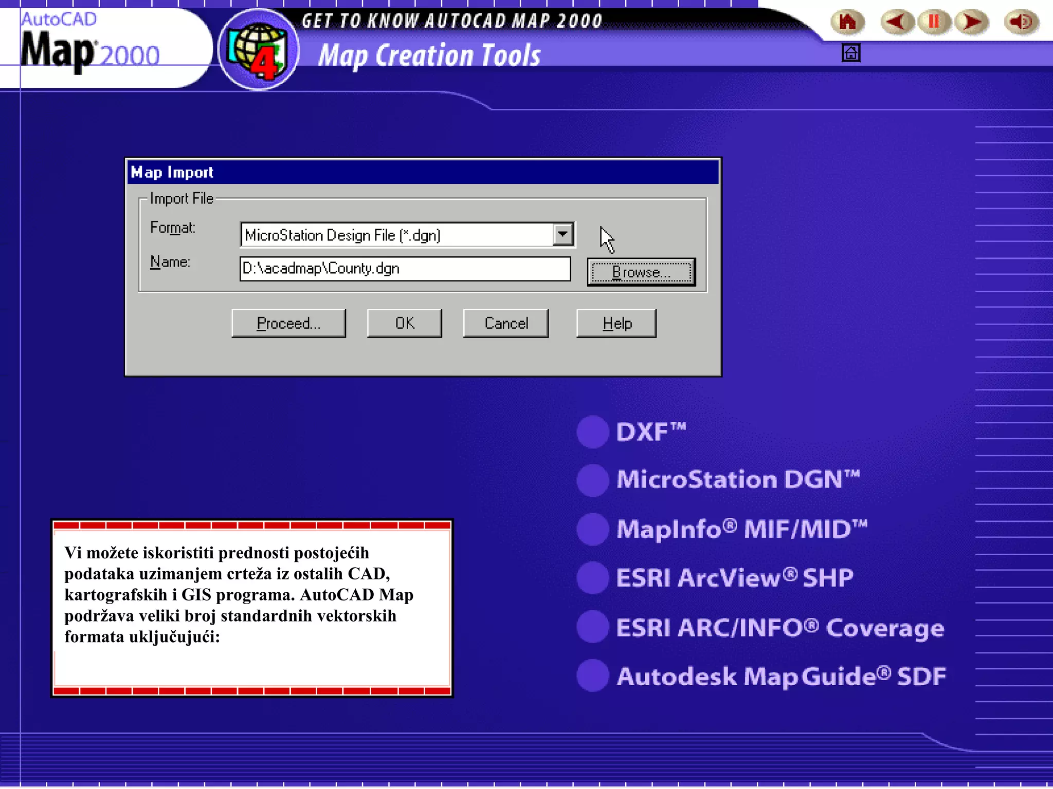 Gis prezentacija autodeska auto cad map 2000 | PPT