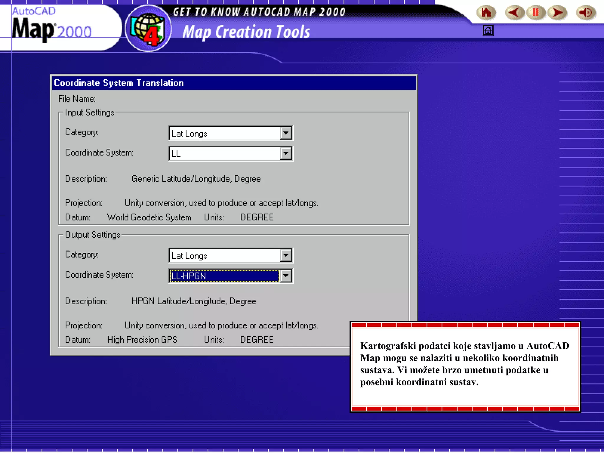 Gis prezentacija autodeska auto cad map 2000 | PPT