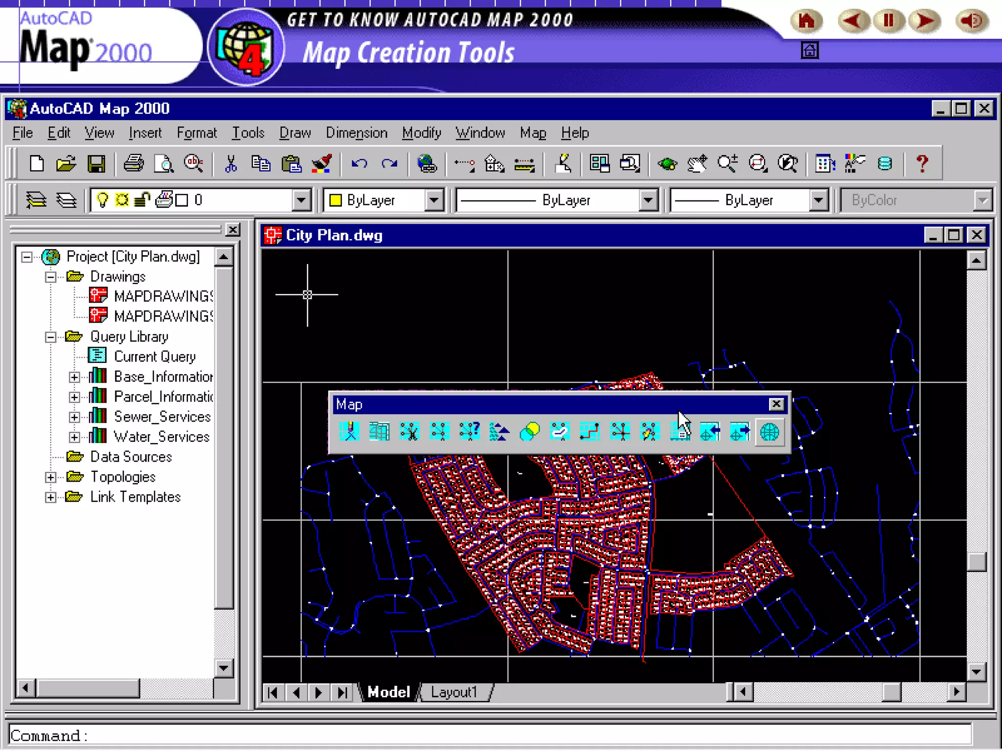 Gis prezentacija autodeska auto cad map 2000 | PPT