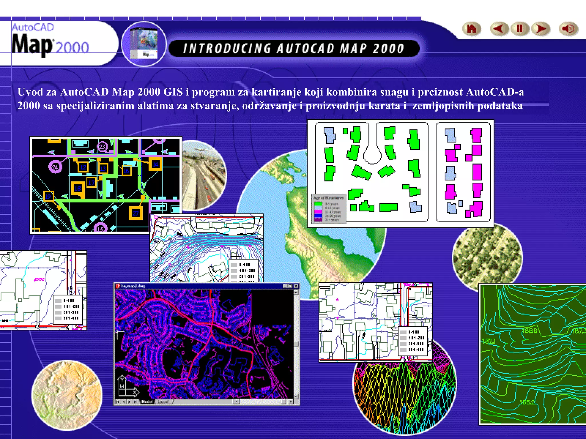 Gis prezentacija autodeska auto cad map 2000 | PPT
