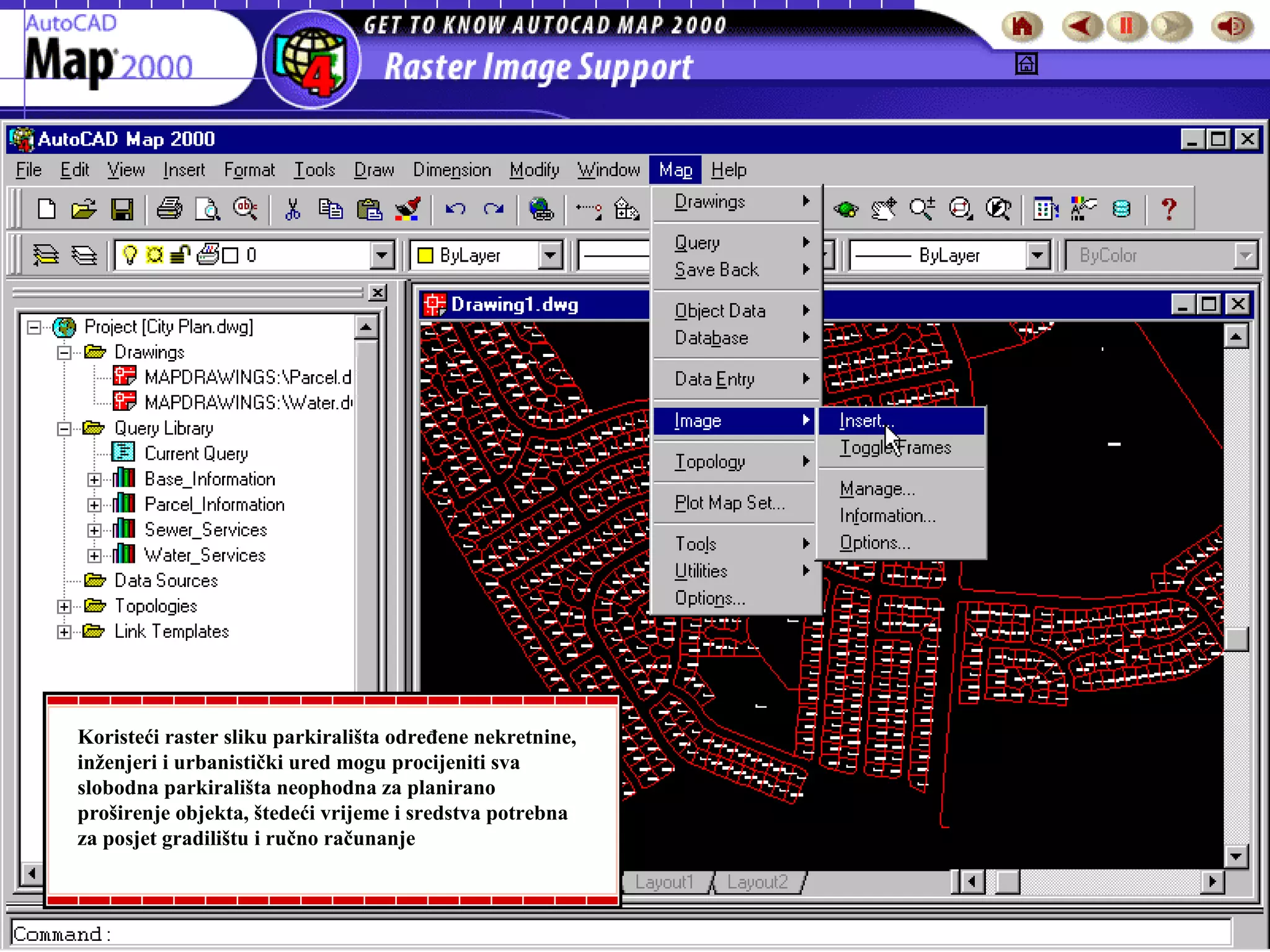 Gis prezentacija autodeska auto cad map 2000 | PPT