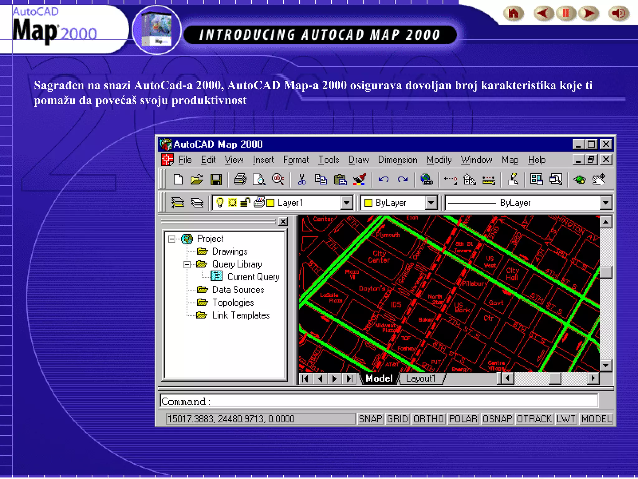 Gis prezentacija autodeska auto cad map 2000 | PPT