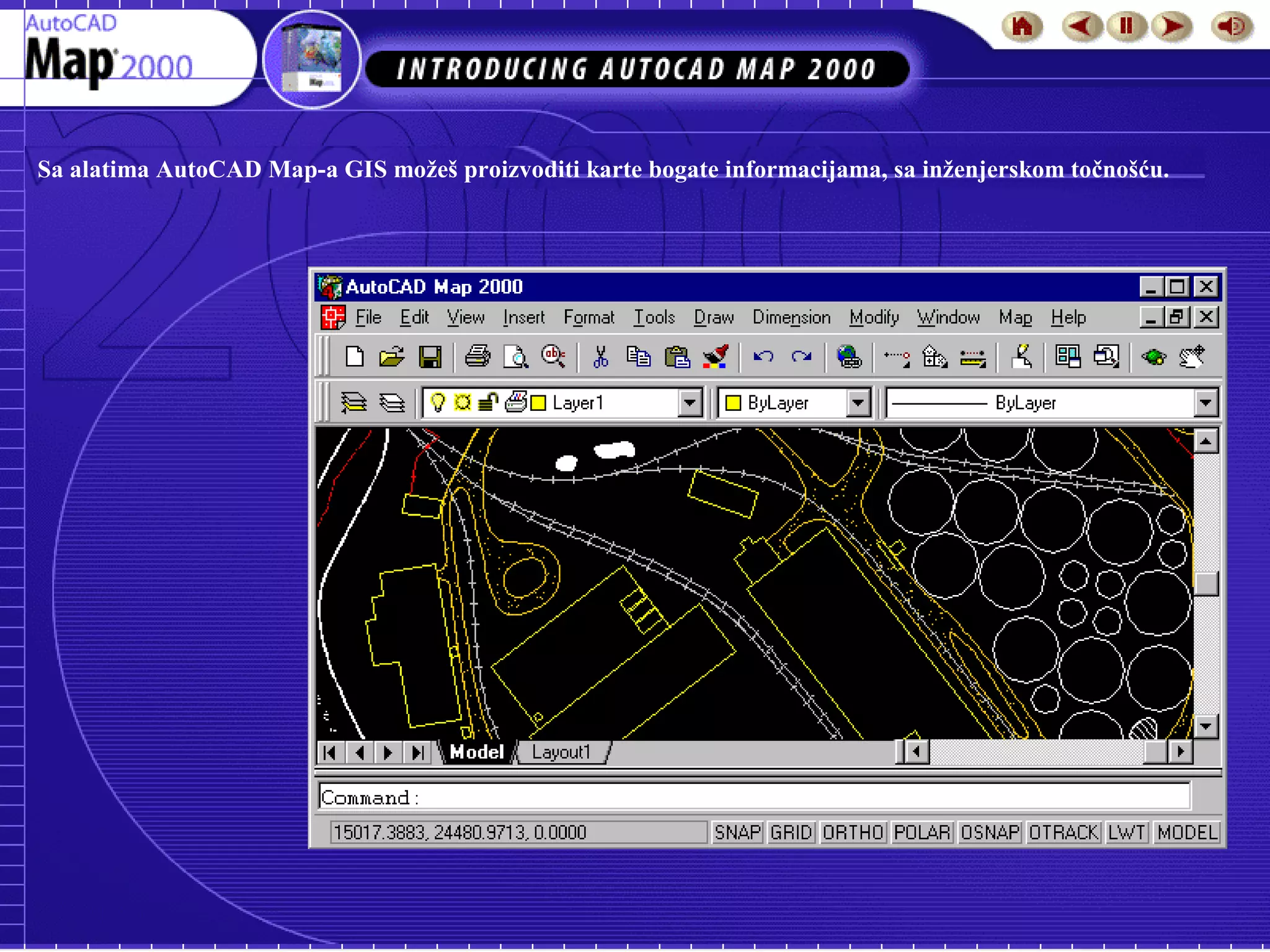 Gis prezentacija autodeska auto cad map 2000 | PPT