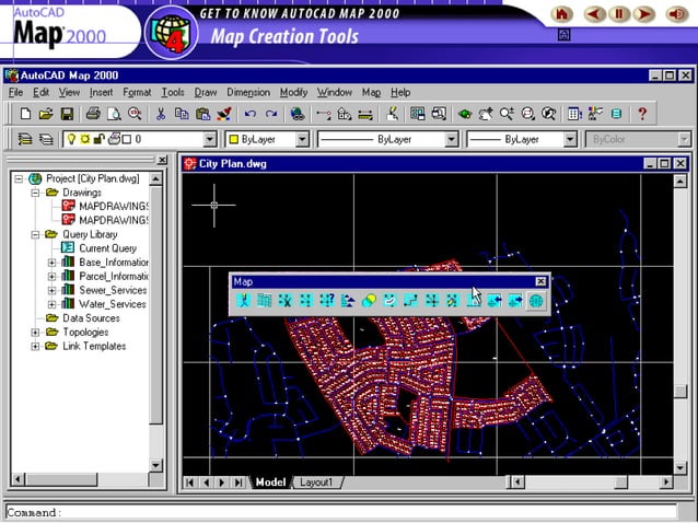 Gis prezentacija autodeska auto cad map 2000 | PPT