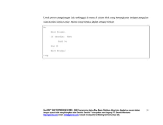 Gis programming using map info | PPT