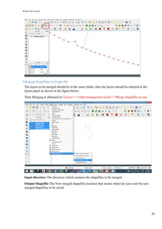 GIS and QGIS training notes | PDF