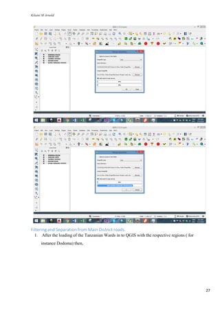 GIS and QGIS training notes | PDF