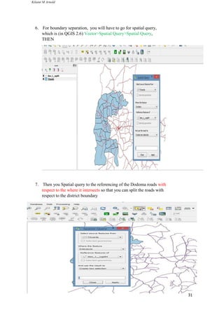 GIS and QGIS training notes | PDF