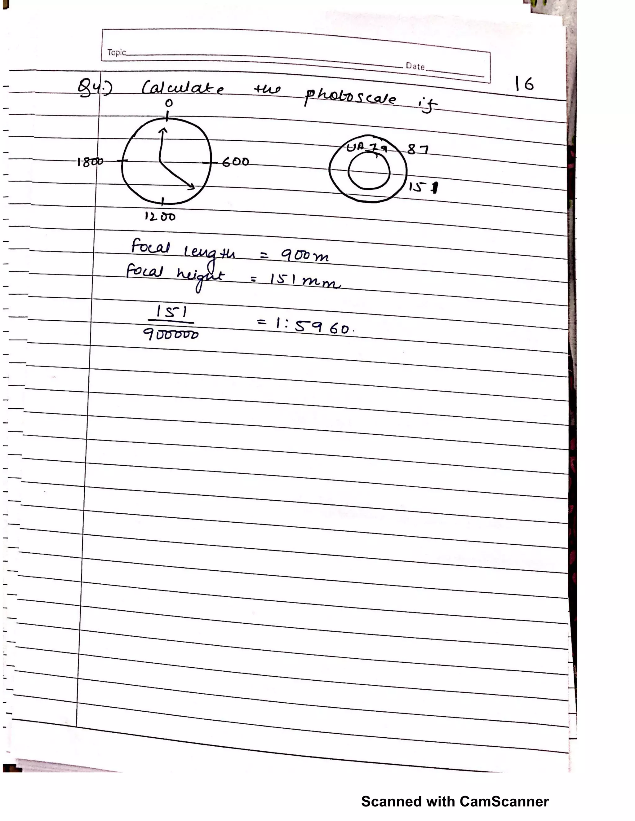 Aerial photograph , Remote Sensing and GIS Assignment | PDF