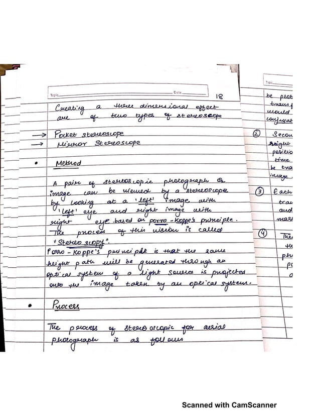 Aerial photograph , Remote Sensing and GIS Assignment | PDF