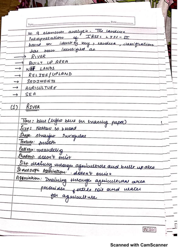 Aerial photograph , Remote Sensing and GIS Assignment | PDF