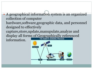 Importance of GIS and Remote Sensing in Modern Intelligent Transport System | PPT