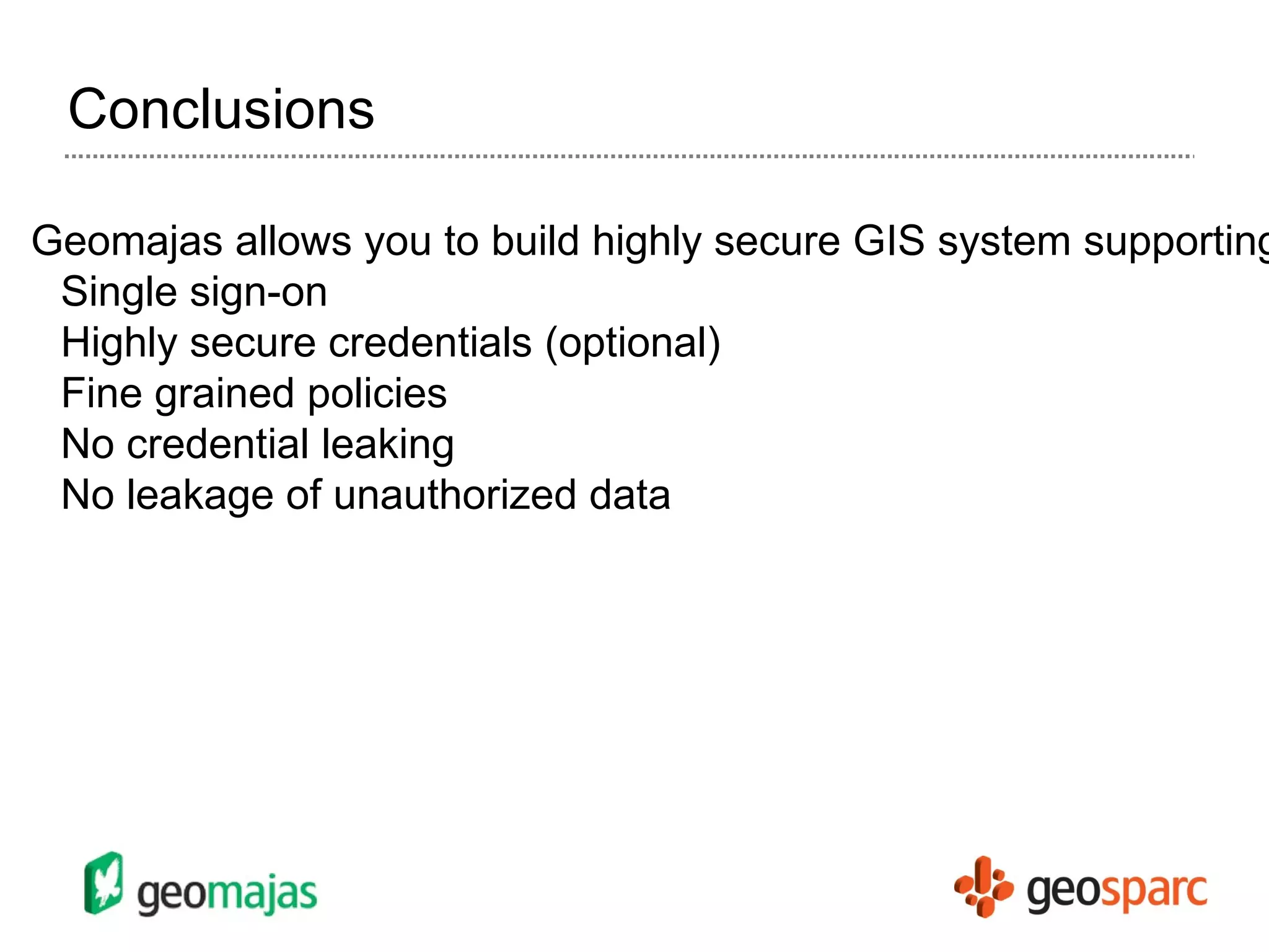 Securing GIS data | ODP | Internet | Computing