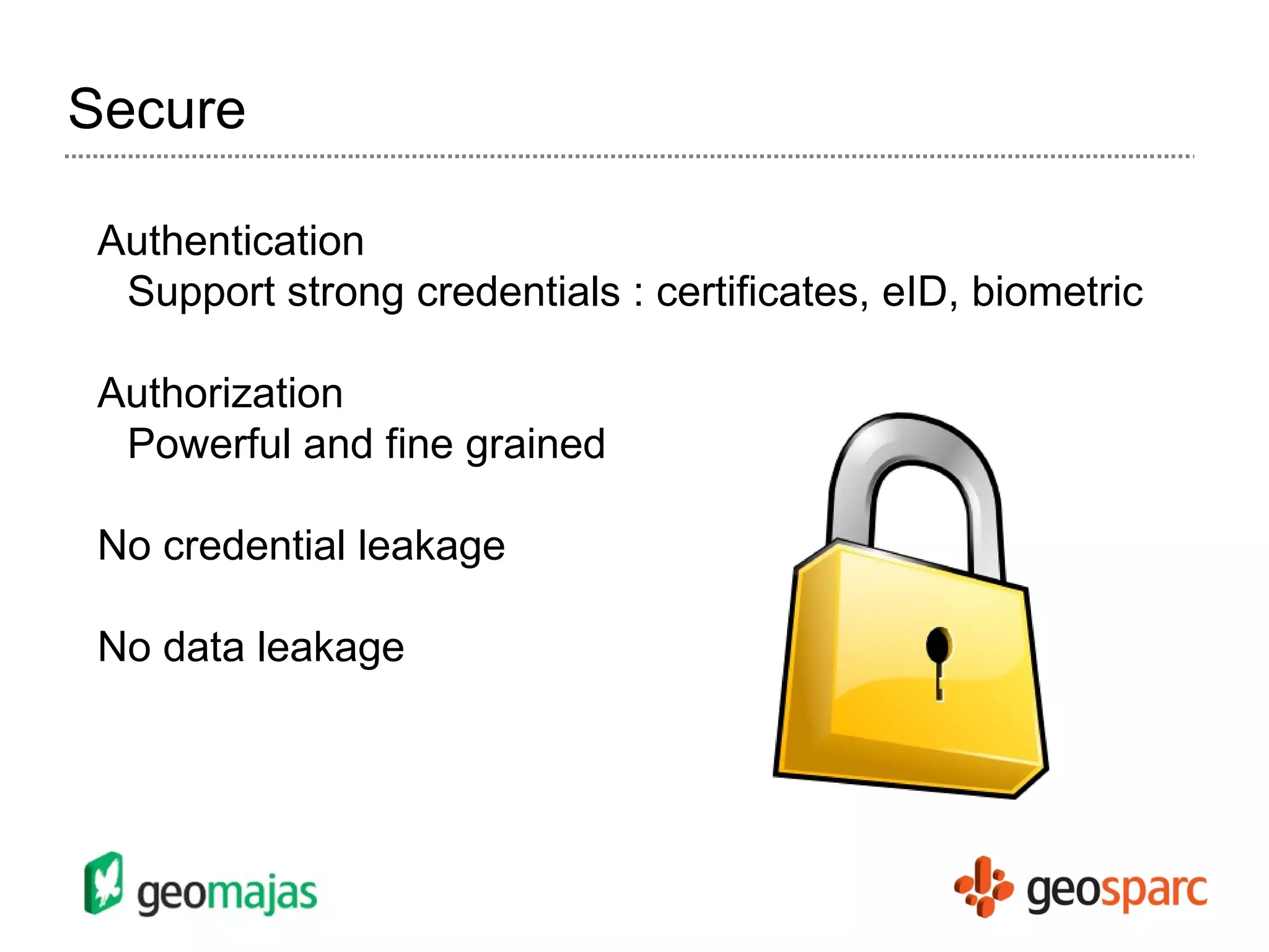 Securing GIS data | ODP | Internet | Computing