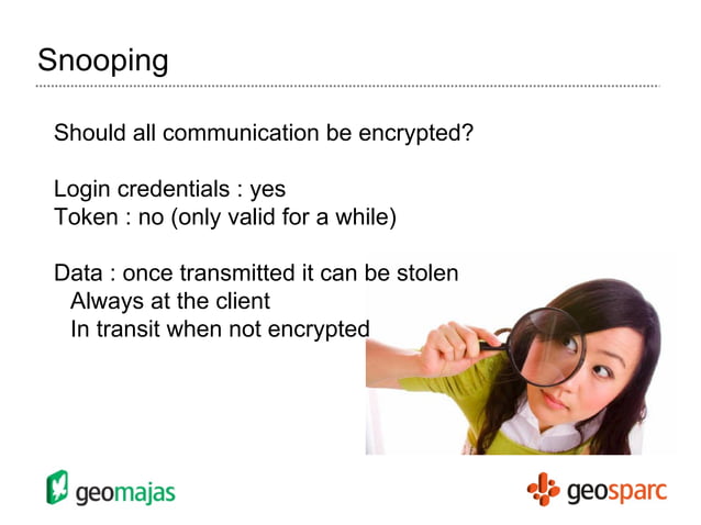 Securing GIS data | ODP | Internet | Computing