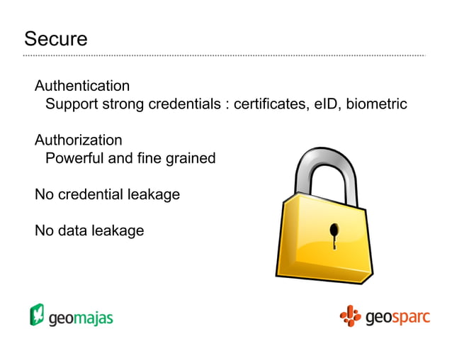 Securing GIS data | ODP | Internet | Computing