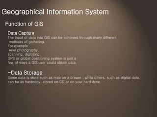 Geographical Information System | PPT