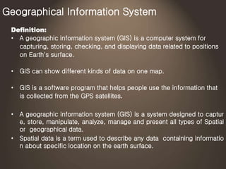 Geographical Information System | PPT