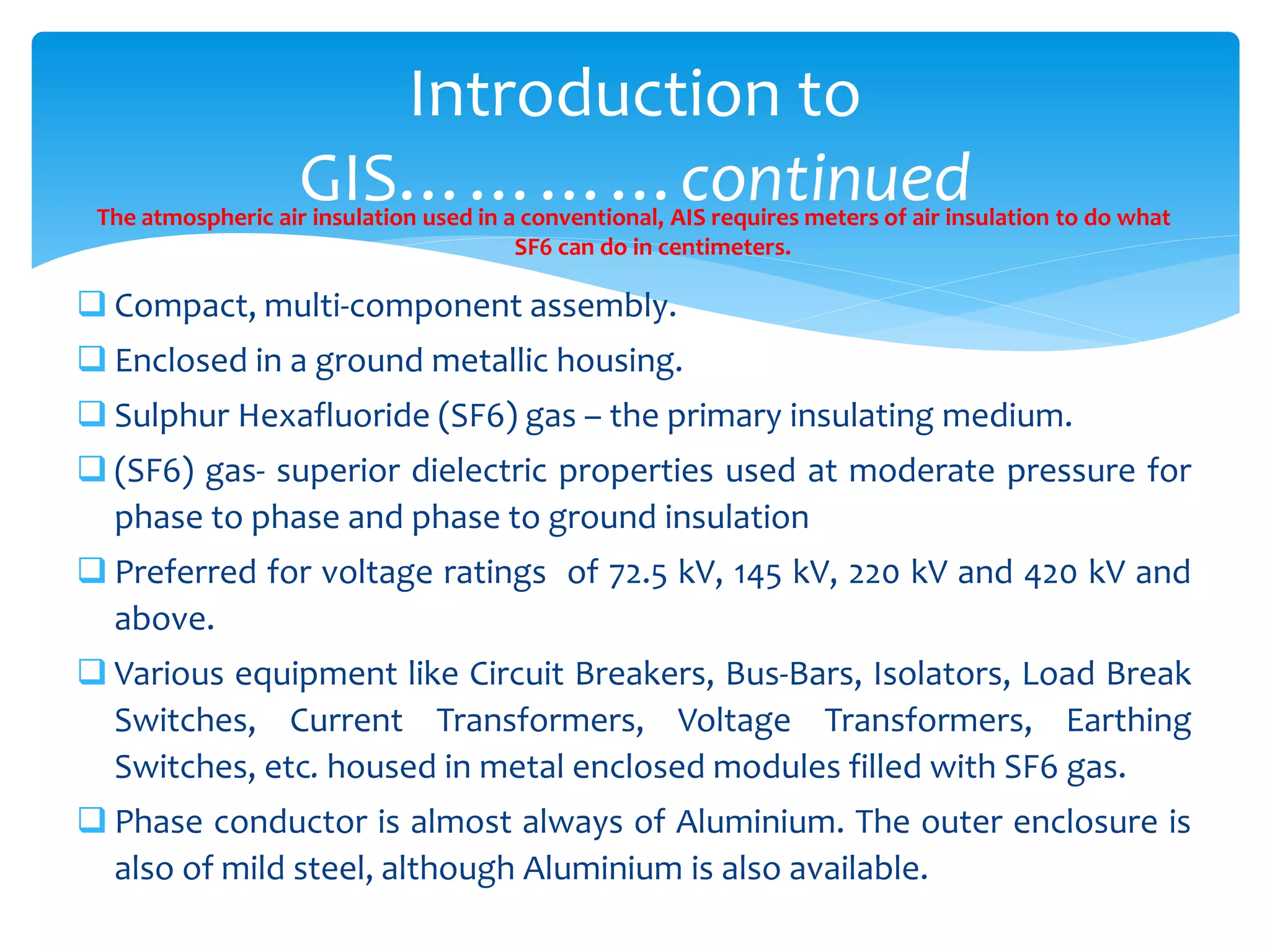 Gis substation | PPTX