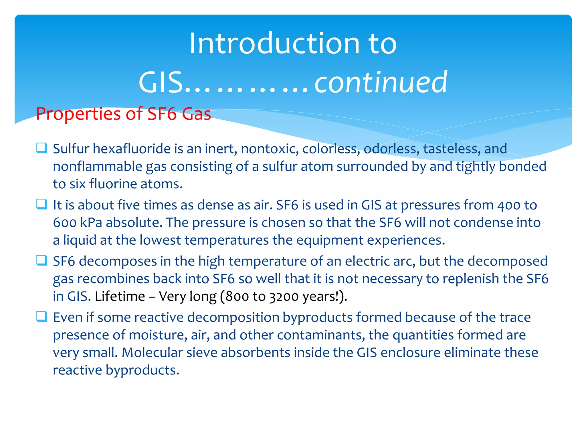 Gis substation | PPTX