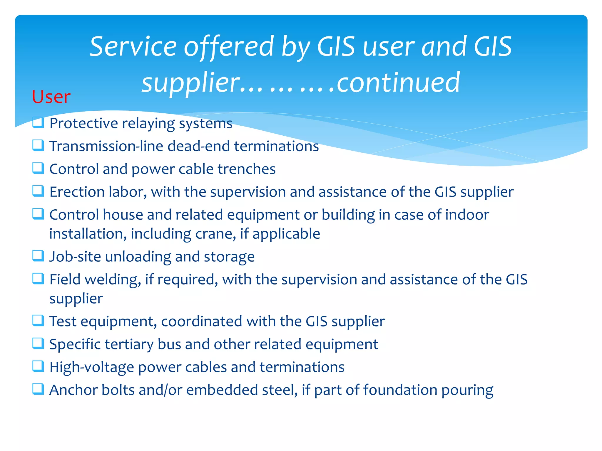 Gis substation | PPTX