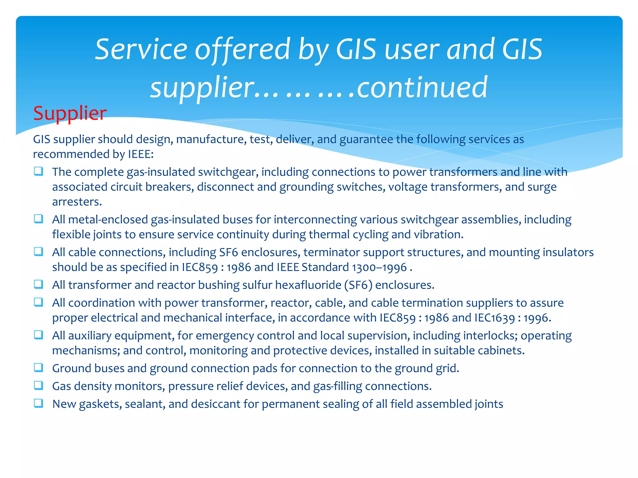 Gis substation | PPTX