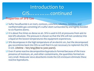 Gis substation | PPTX