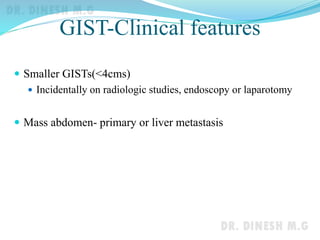 GIST | PPTX | Digestive Disorders | Diseases and Conditions