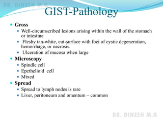 GIST | PPTX | Digestive Disorders | Diseases and Conditions