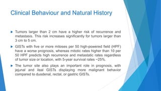 GastroIntestinal Stromal tumors. | PPTX