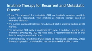 GASTRO INTESTINAL STROMAL TUMOR (GIST) SURGERY | PPTX