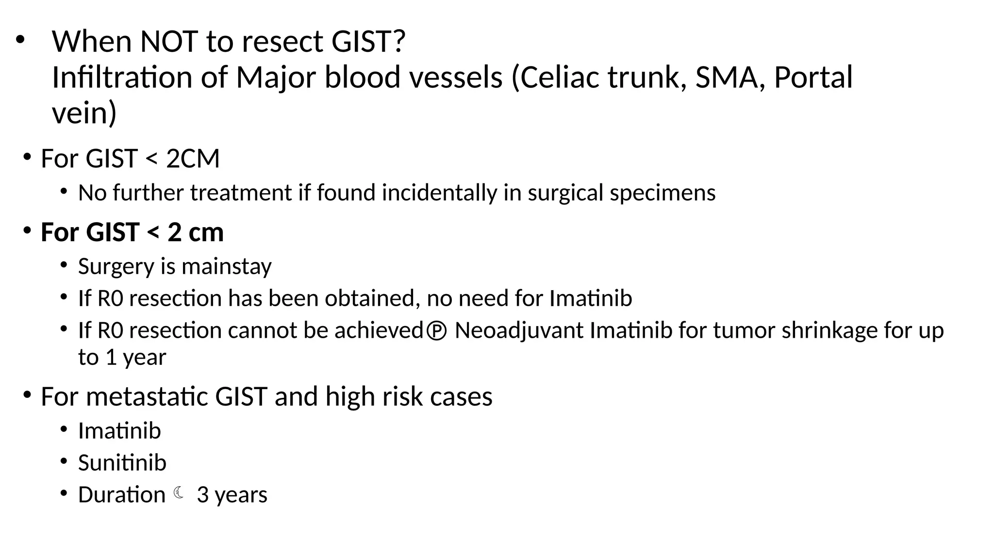Gastrointestinal Stromal Tumor Introduction And Management Pptx